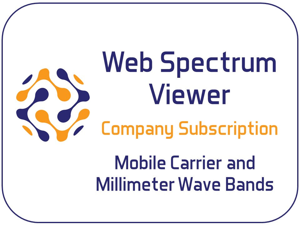 Web Spectrum Viewer - Mobile Carrier & Millimeter Wave (Company ...